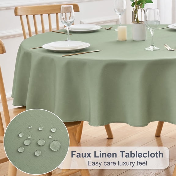 Sage Green Tablecloth