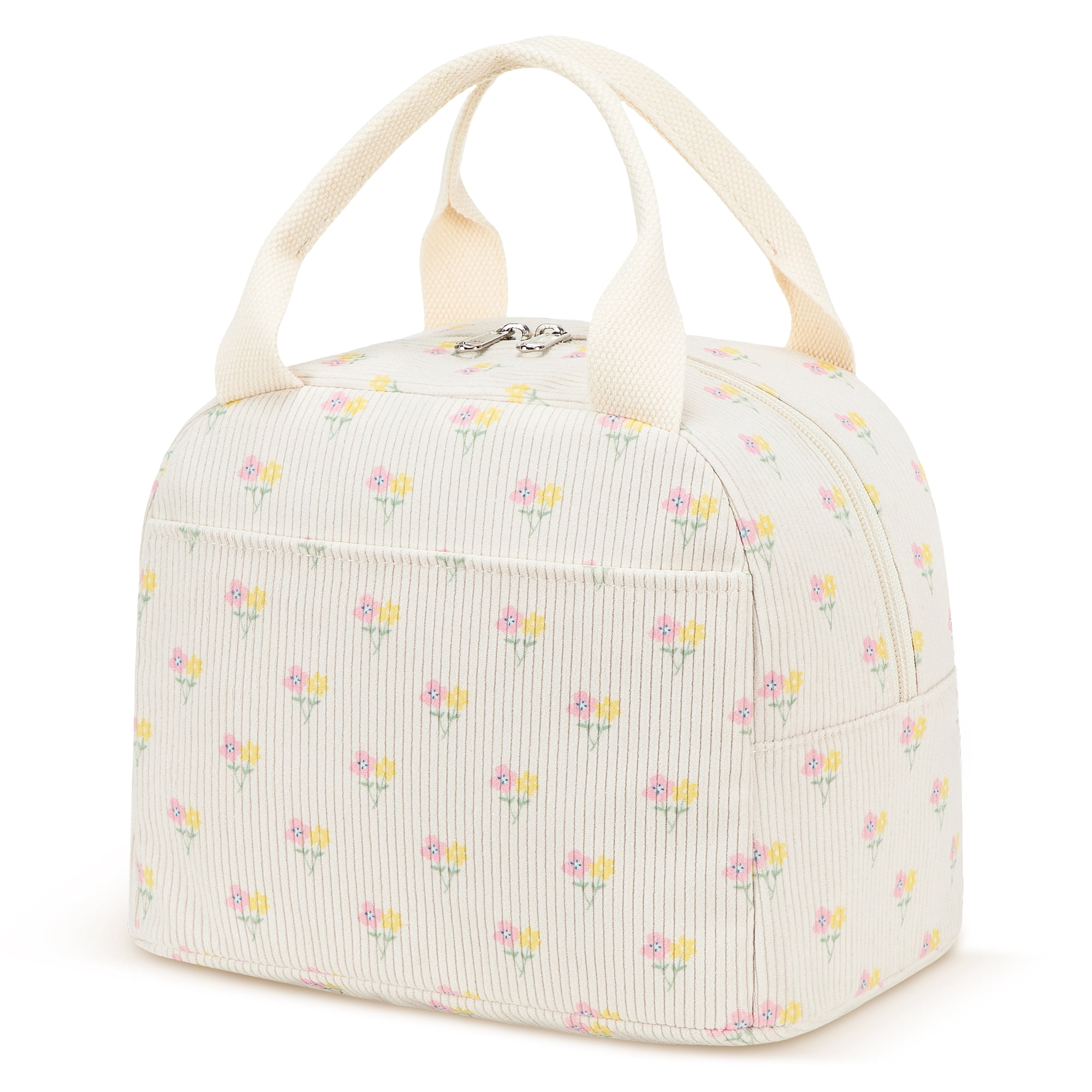 Inosoo Tote Floral Lunch Bag, Lunch Box for Girls & Women – Perfect for ...