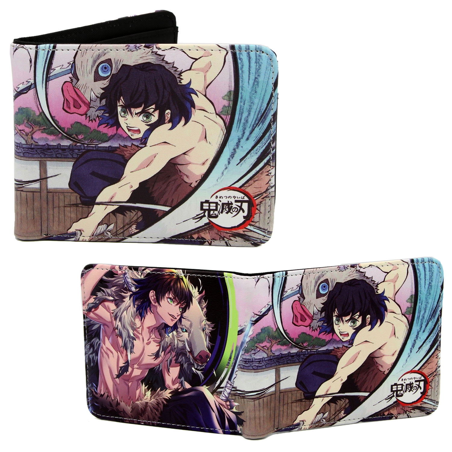 Inosuke Hashibira - Demon Slayer 4x5" Bi-Fold Wallet - Walmart.com