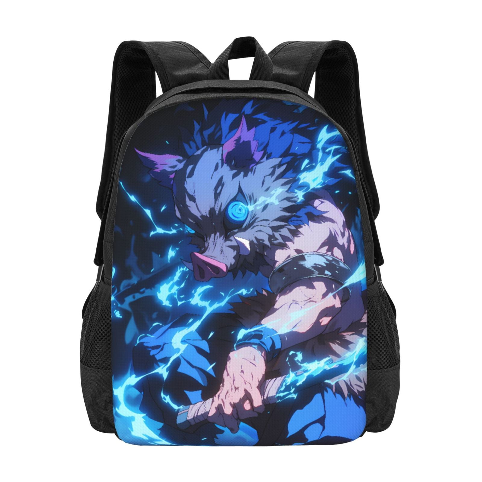 Inosuke Hashibira Demon Slayer Backpacks for Men Women Book Bag Travel ...