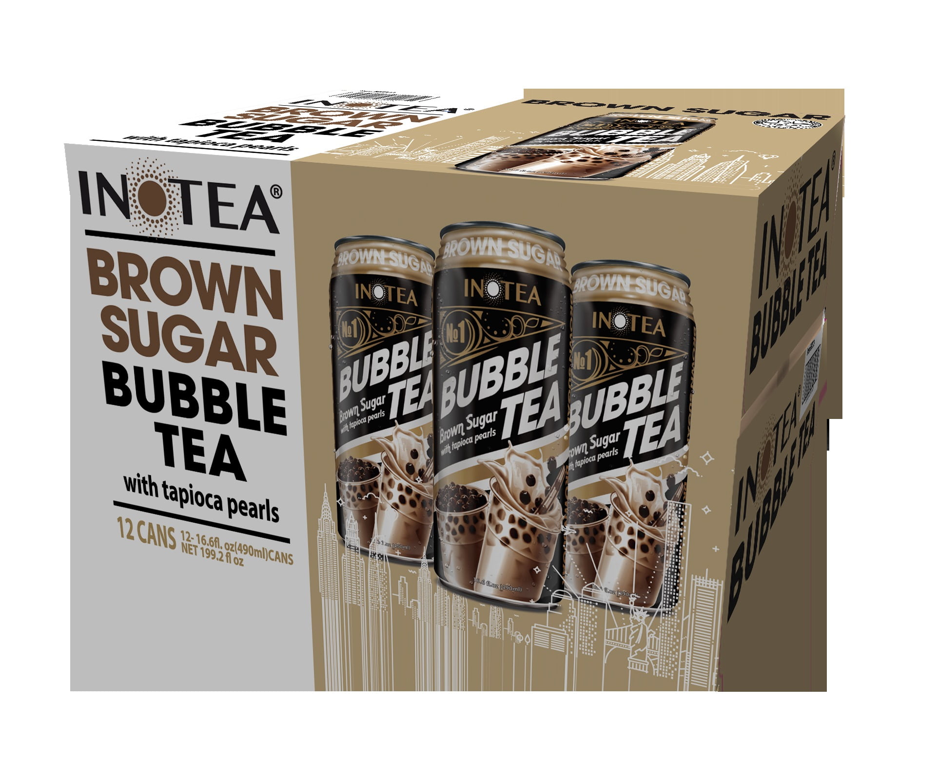 Inotea, Brown Sugar Bubble Tea - Walmart.com