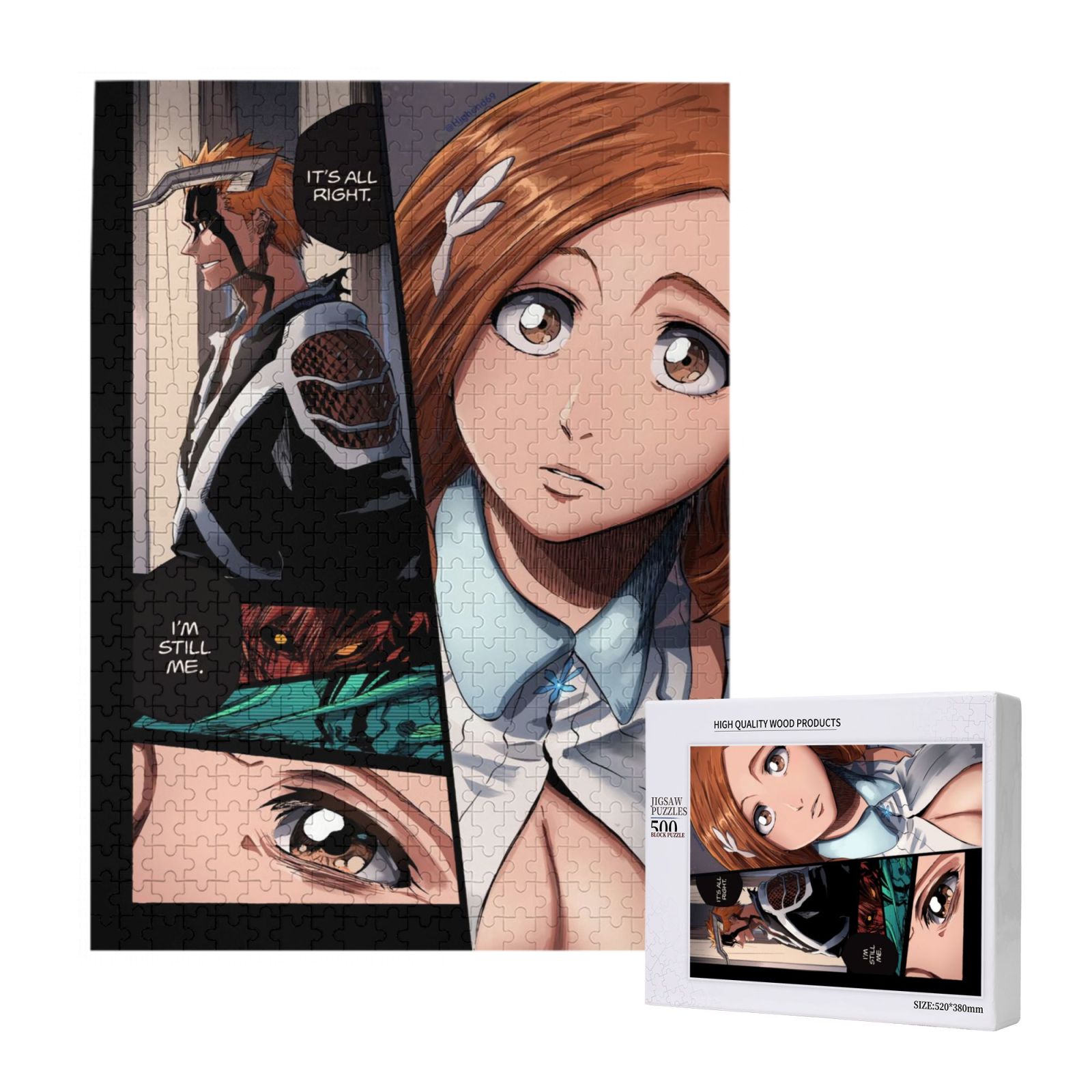 Inoue Orihime Jigsaw Puzzle Interactive Brain Teaser Board Game for ...