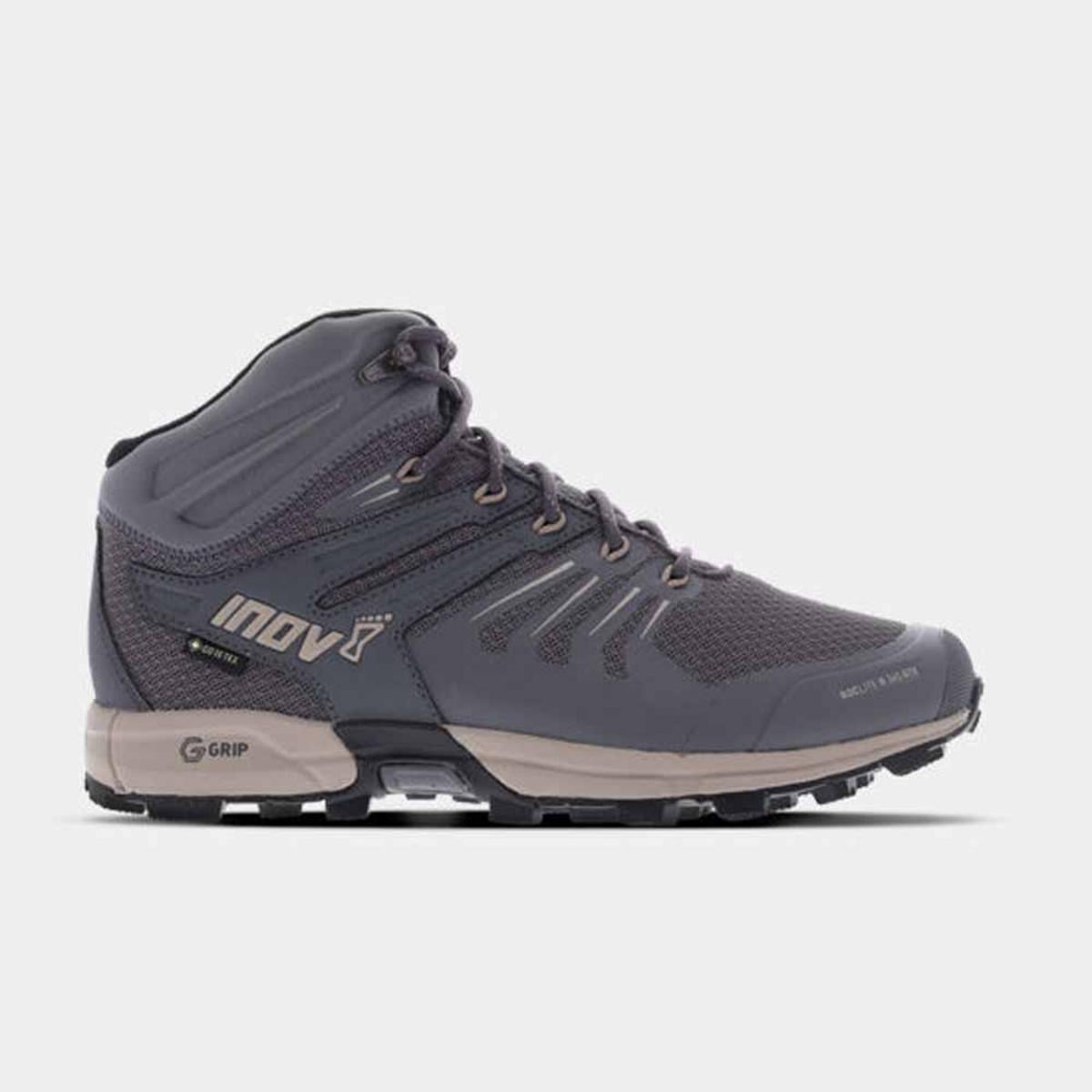 Inov-8 Roclite 345 G GTX V2 Hiking Boots - Womens, Graphite/Taupe, 4 ...