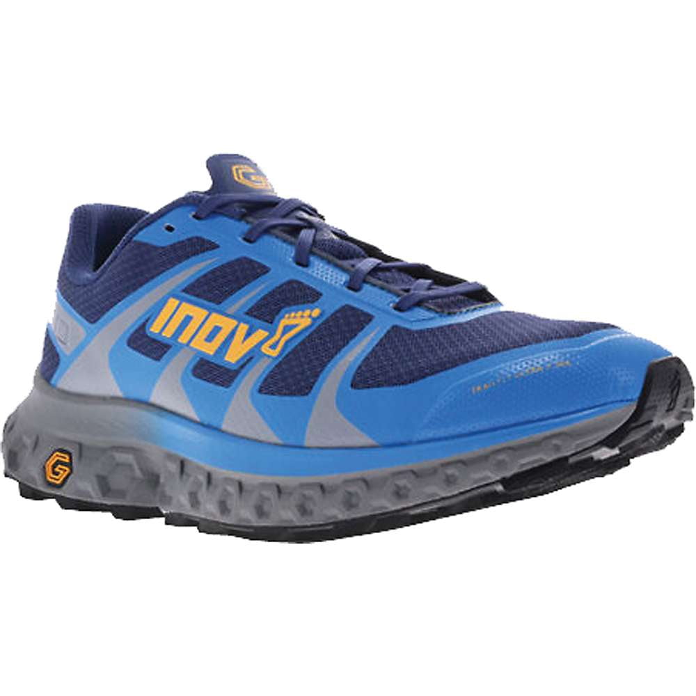 Inov-8 TrailFly Ultra G 300 Max Shoes - Men's, Blue/Grey/Nectar, 12 ...
