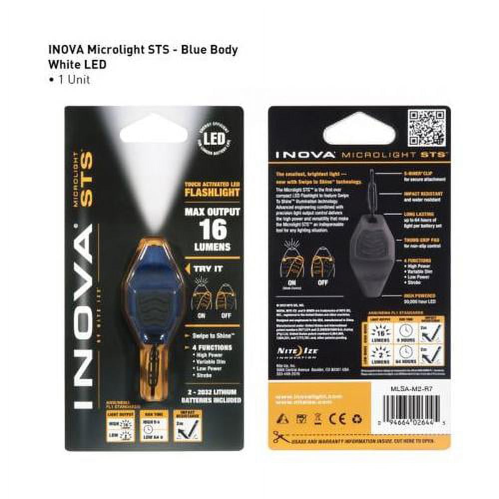Inova Microlight STS Blue/Black - Walmart.com
