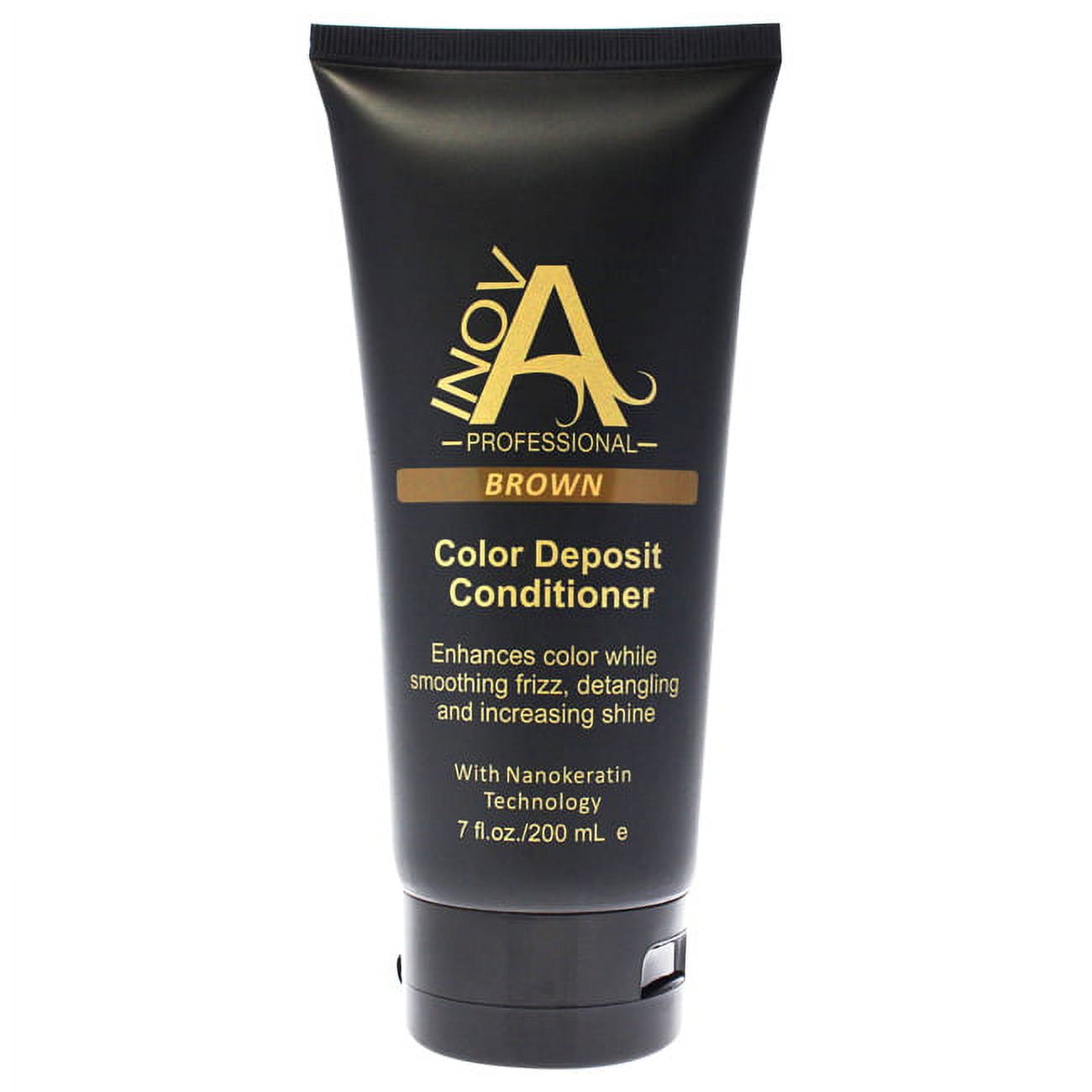 Inova Professional Color Deposit Conditioner - Brown , 7 oz Conditioner ...