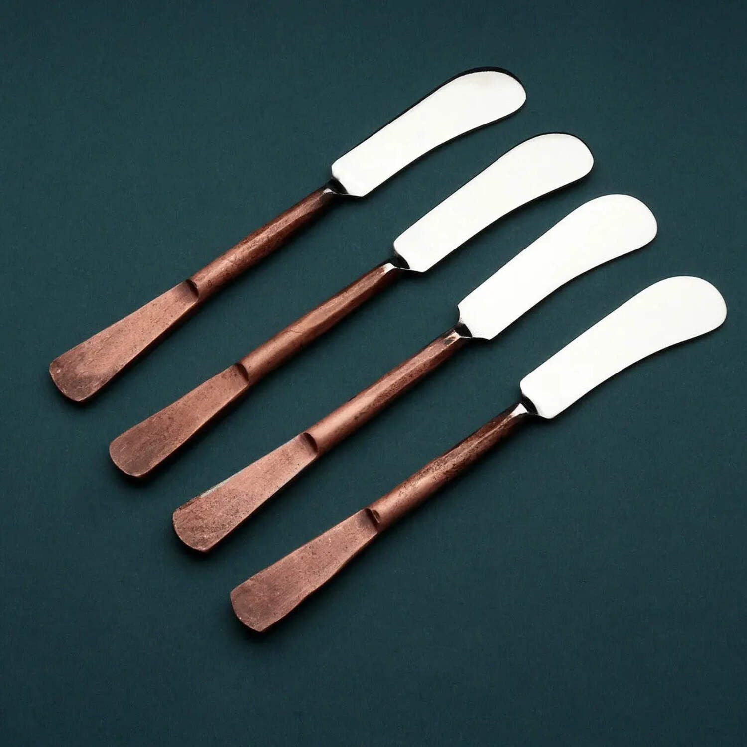 Inox Artisans Celia Butter Knife/Cheese Spreader 4 Pc. Set - Walmart.com