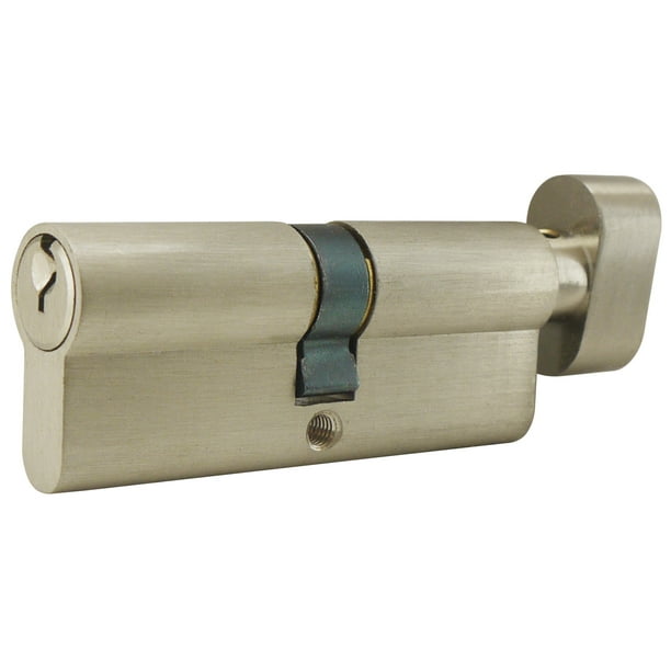 Inox Cyeu-3535Tk European Mortise Cylinder C Keyway For 1-3/4" Thick ...