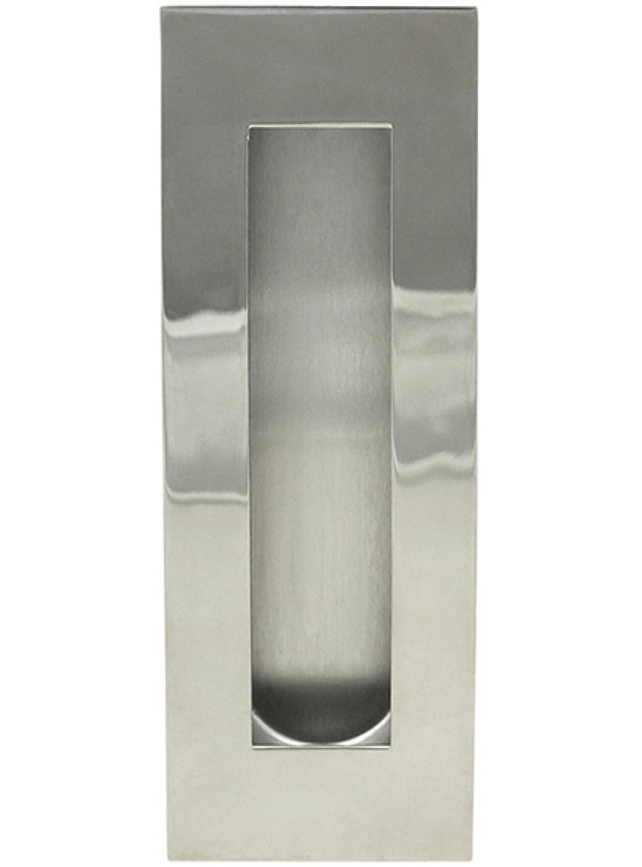Inox Fhix07 Contemporary 7-1/16" Tall Rectangular Recessed Flush ...