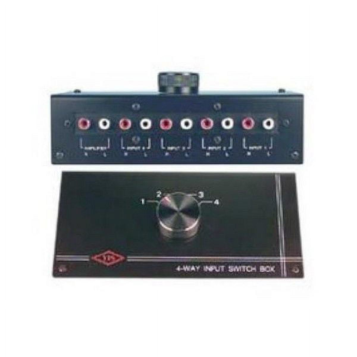 Inp-4 Four Input Source Switch Tabletop Control Box Internal Pc Board ...