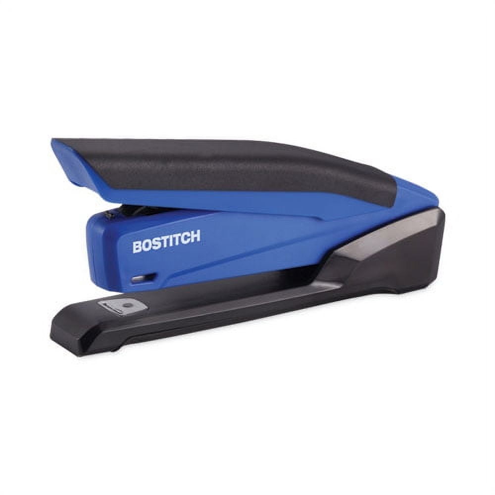 Inpower Spring-Powered Desktop Stapler, 20-Sheet Capacity, Blue ...