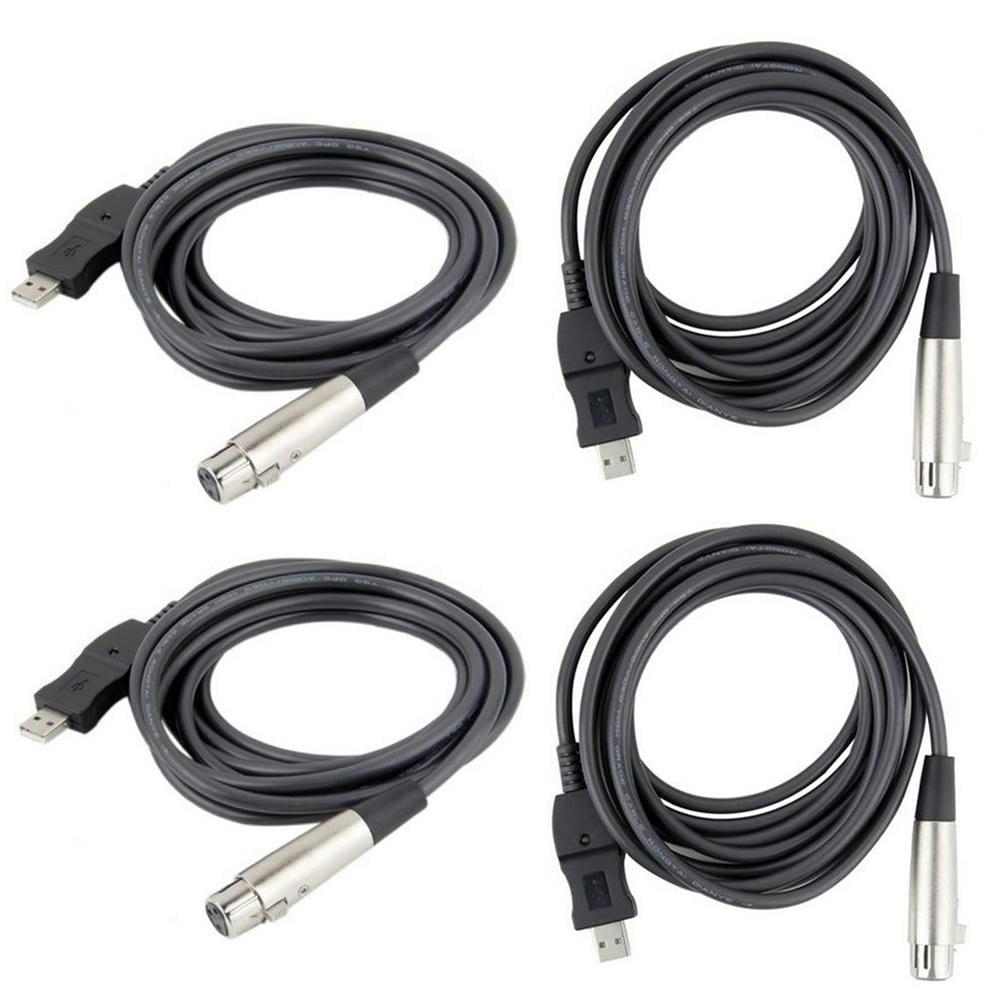 Input Adapter Cable Cord USB 1.1/2.0 Microphone Mic Link Durable ...