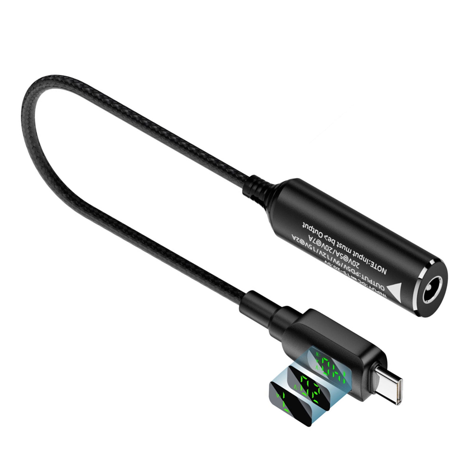 Input To Type C Adapters Plug And Play Metal Housing Portable ...
