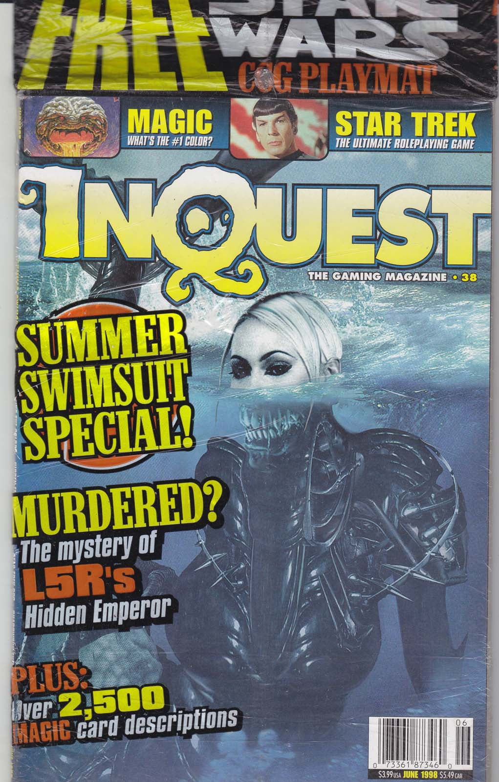 Inquest Gamer Magazine #38 (in bag) VF ; Wizard Comic Book - Walmart.com