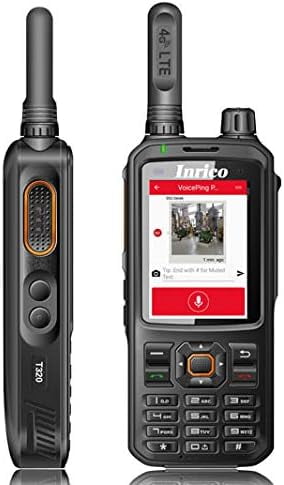 Inrico T320 with VoicePing Walkie Talkie Software License (4G on AT&T ...