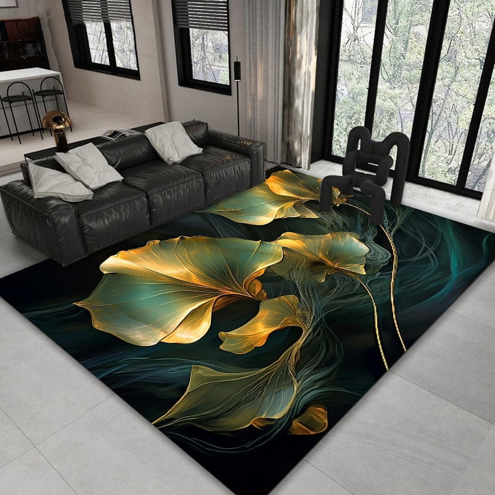 Ins Green Light Luxury Carpets for Living Room Room r Bedroom Carpet ...