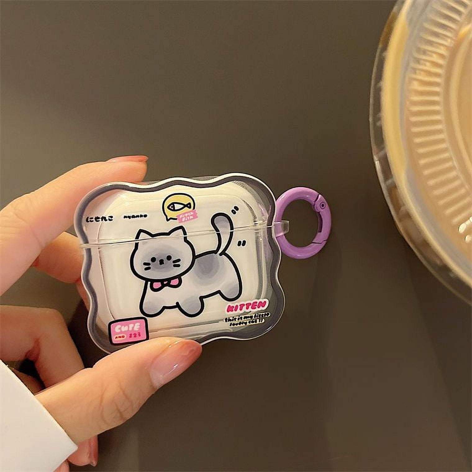 Ins Korean Cute Cartoon Couples Headphone Cover For Airpods 1 2 3 ...