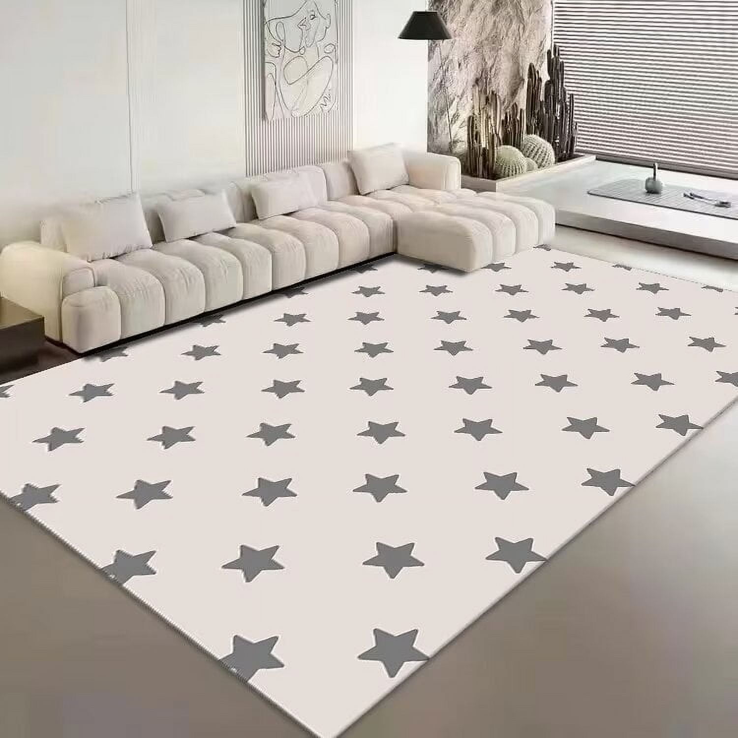 Ins Living Room ration Carpet Sofa Table Beside Lounge Rug Simple ...