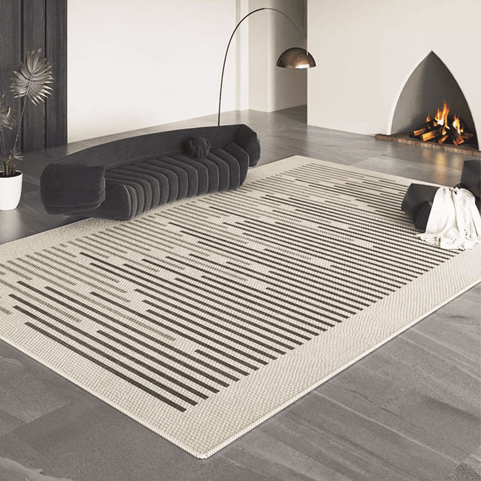 Ins Minimalism Living Room ration Carpets Light Colour Rugs for Bedroom ...