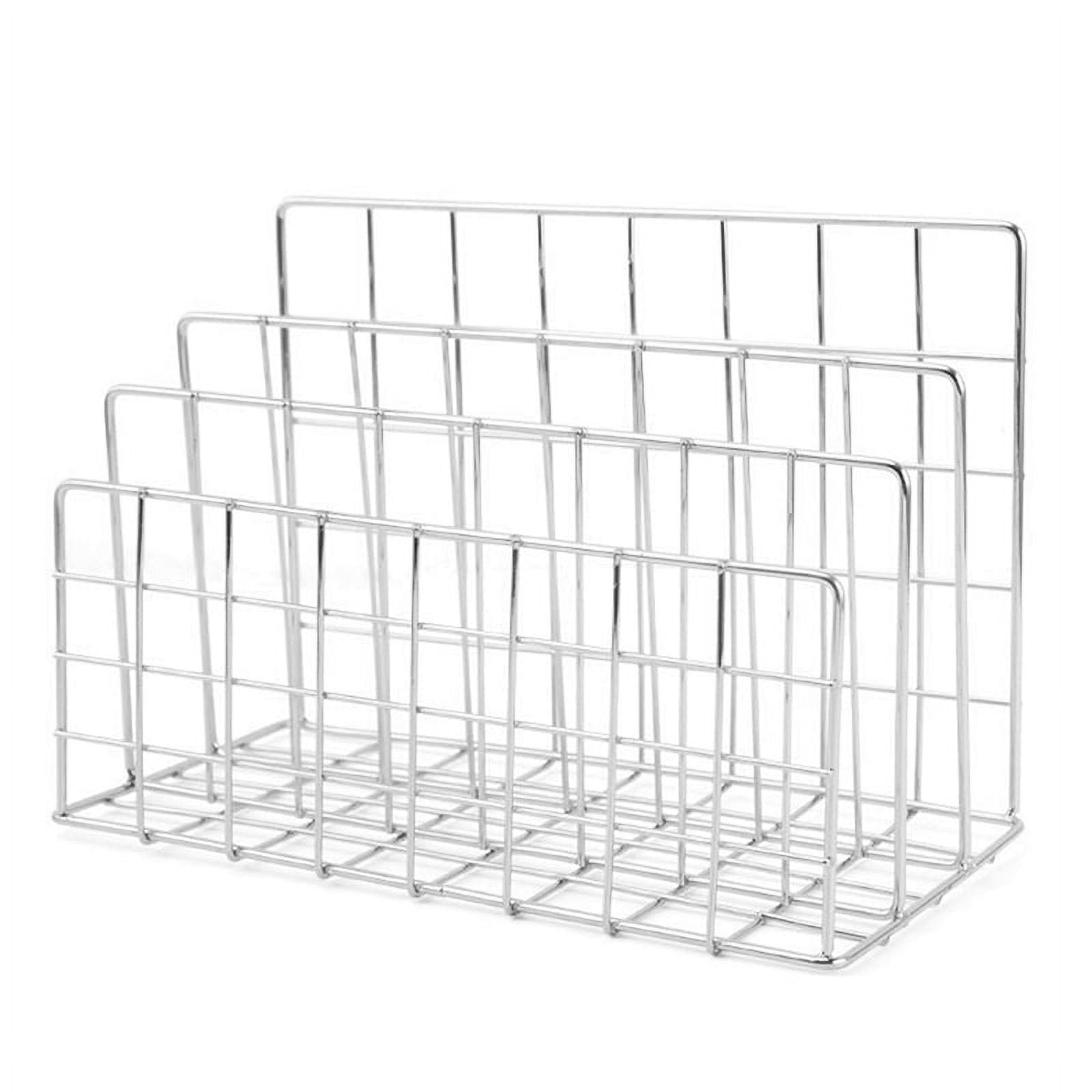 Ins Minimalist Iron Desktop Storage Rack Organizer Table Organizing ...
