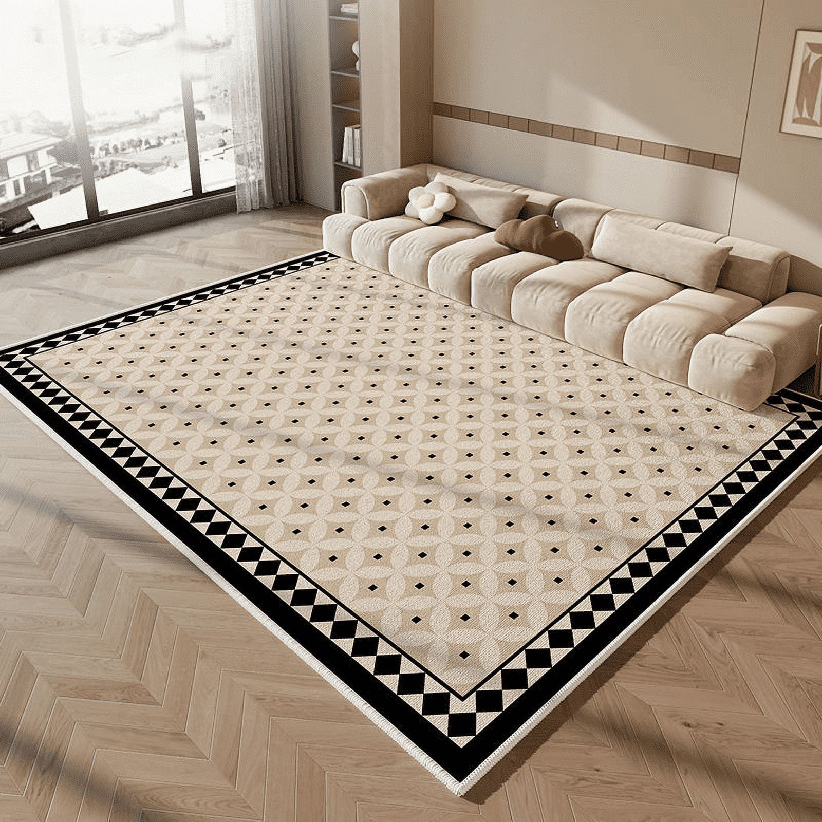 Ins Modern Simple carpets for living room Home ration Floor Mats Light ...