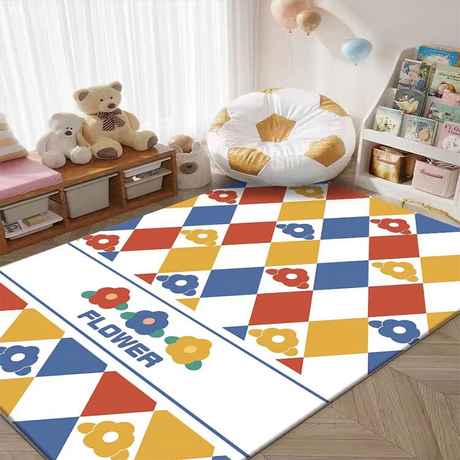 Ins Pink Cute Girl Room ration Carpet Living Room Fluffy Soft Study Rug ...