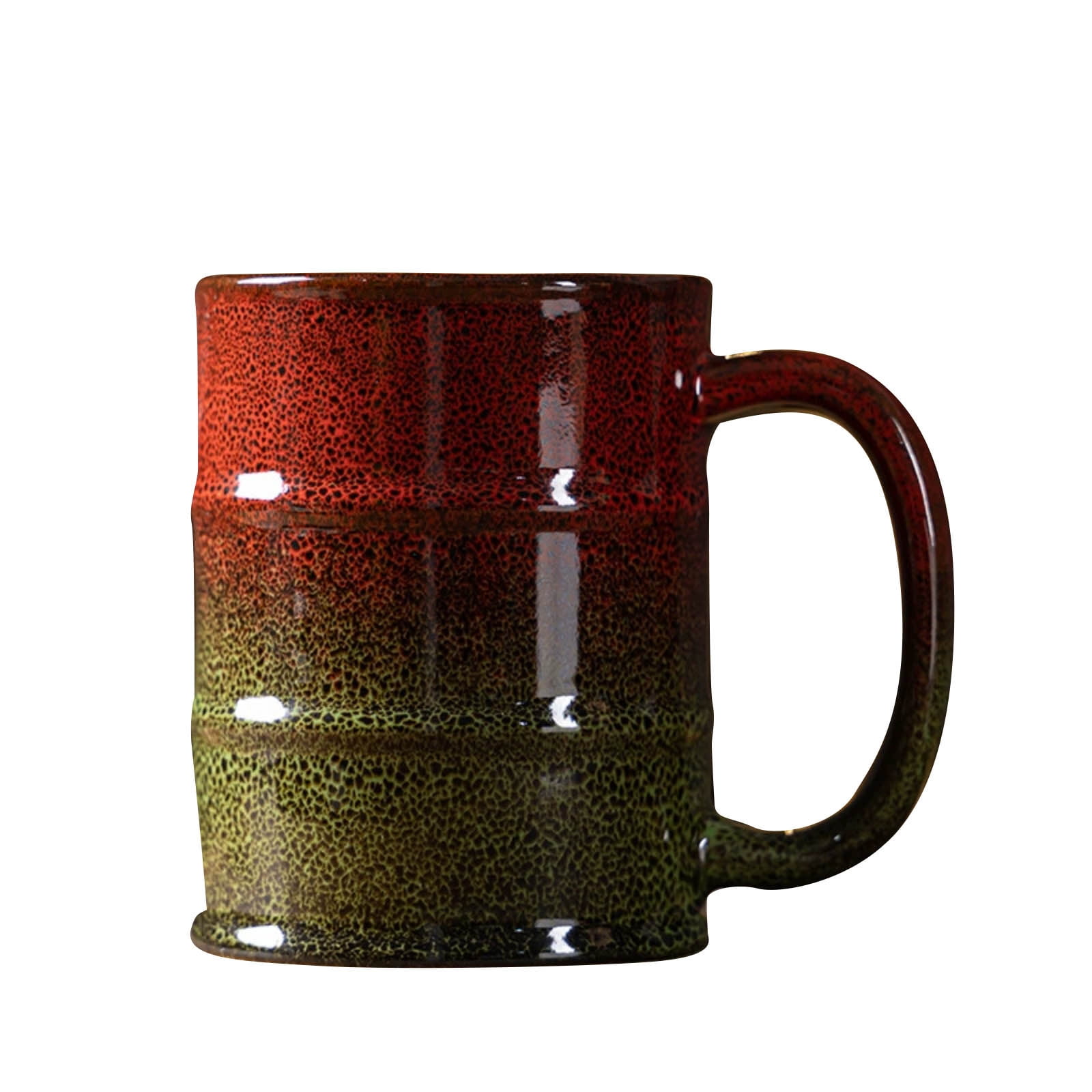 Ins Style Ceramic Oil Barrel Mug, High-Value Pottery Coffee Cup with ...
