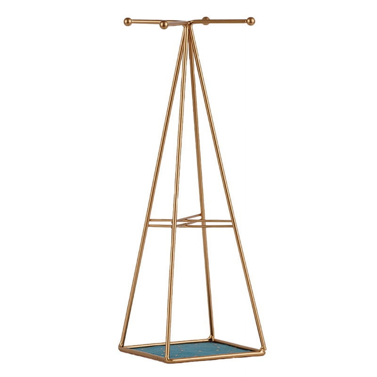 Ins Style High-End Jewelry Rack Pyramid Earrings Necklace Storage Rack ...