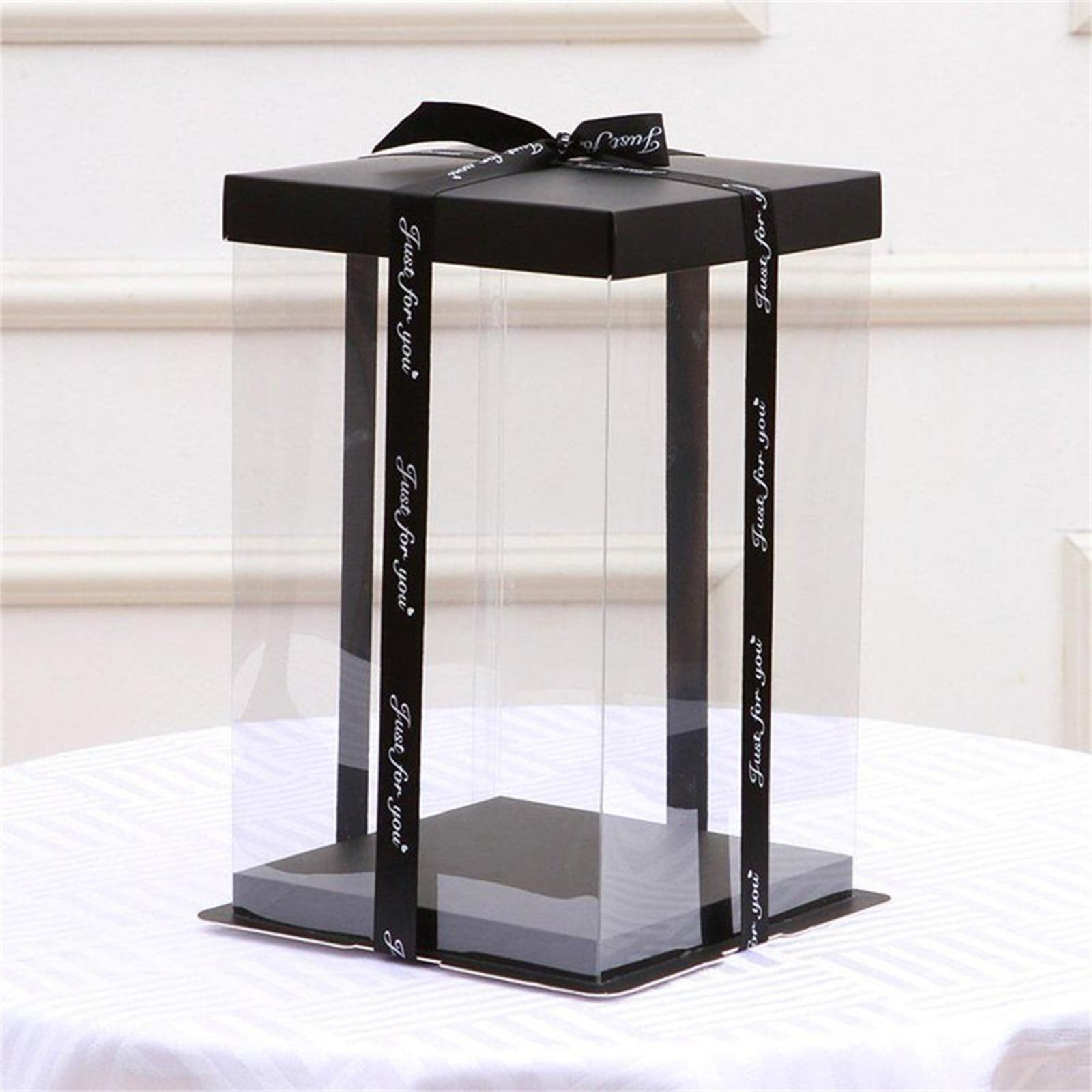 Ins-Style Transparent Plastic Gift Box, Birthday Gift Snack Gift Box ...