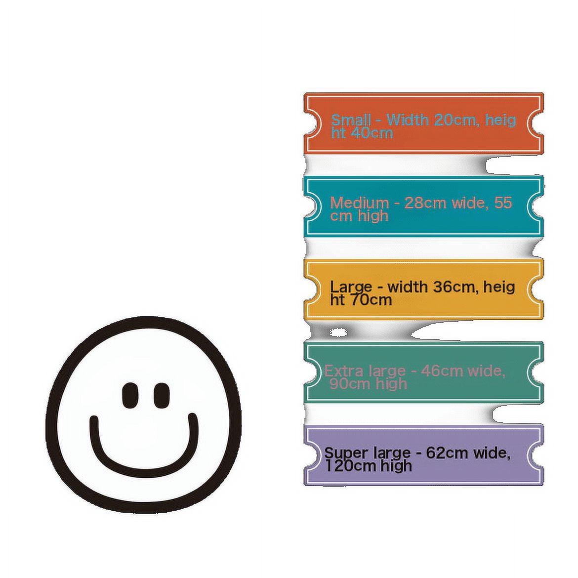 Ins Wind Hello Word Large Size Window Glass Door Stickers Photo Mirror ...