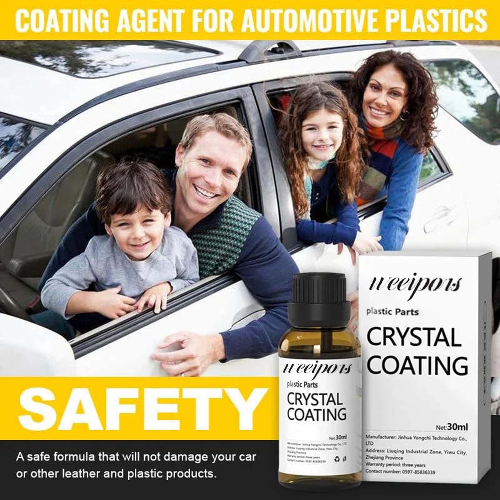 InsCrazy Auto Plastic Coating Agent 2024 New Car Crystal Coating Auto ...