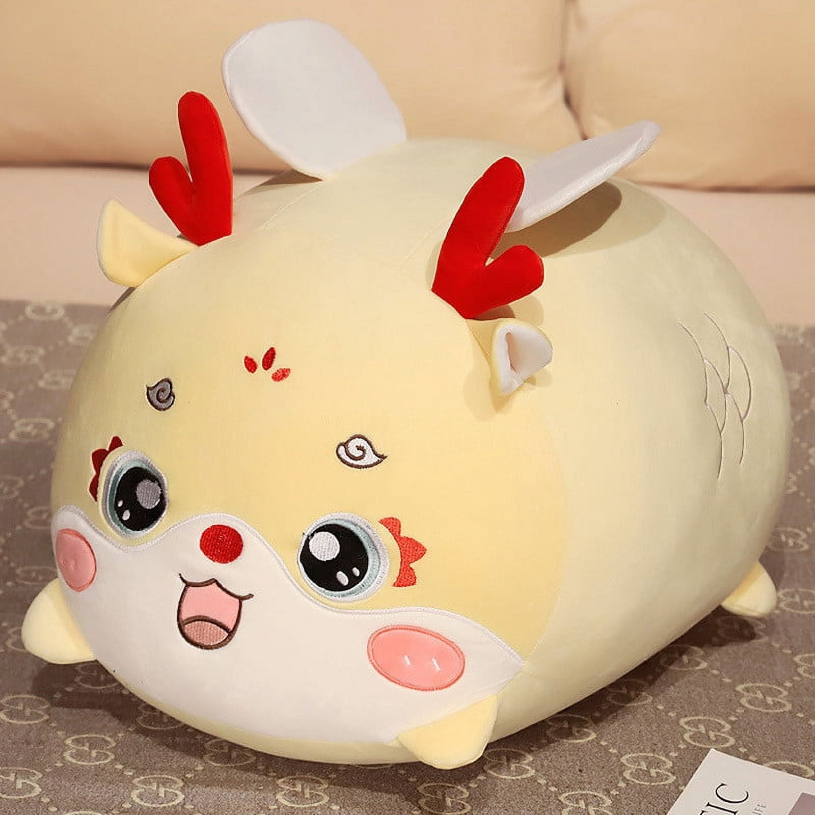 InsCrazy Bedding Pillows Plush Pillow Cute Dragon Stuffed Snuggly ...