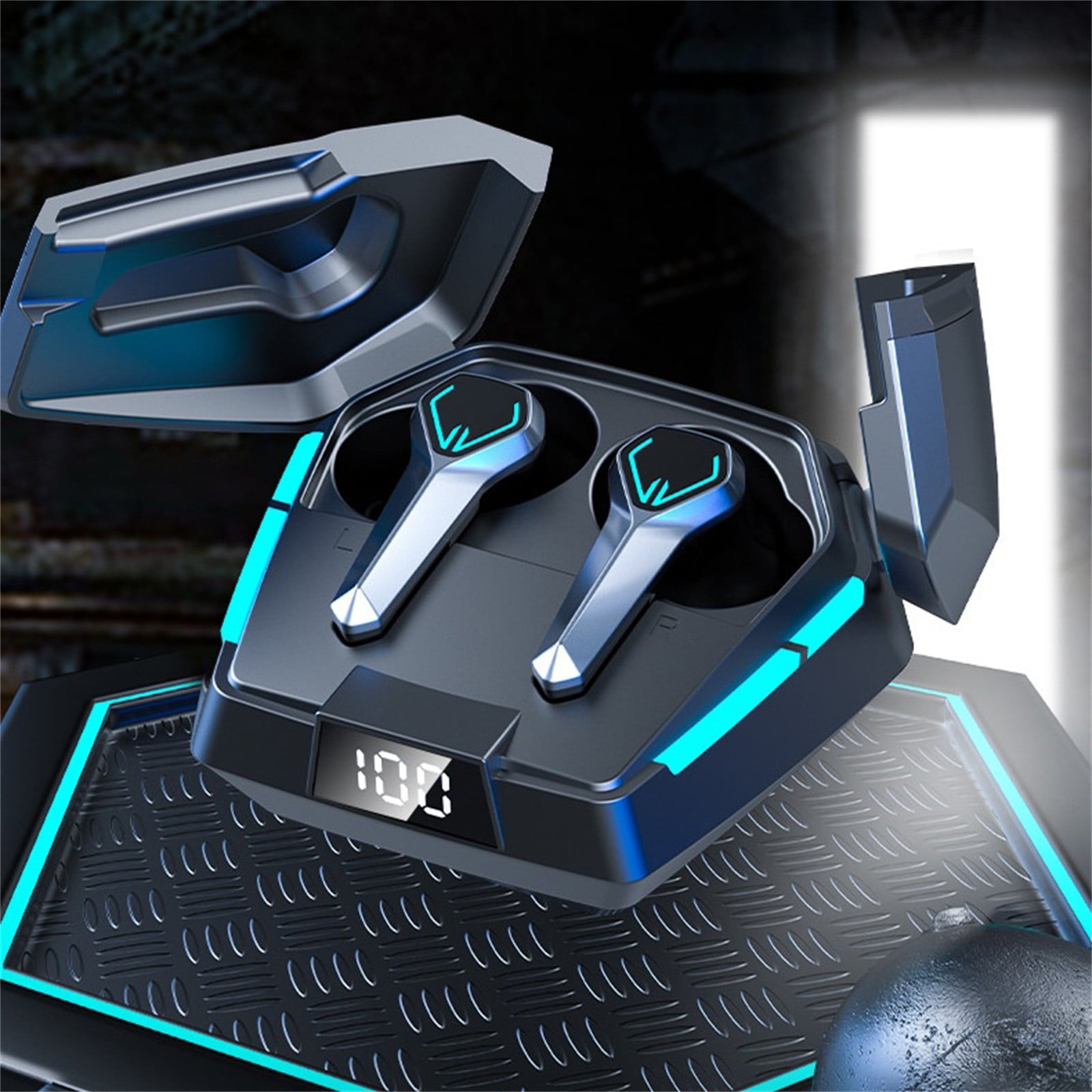 InsCrazy Bluetooth Headphones, NEW Headphones TouchControl Digital ...