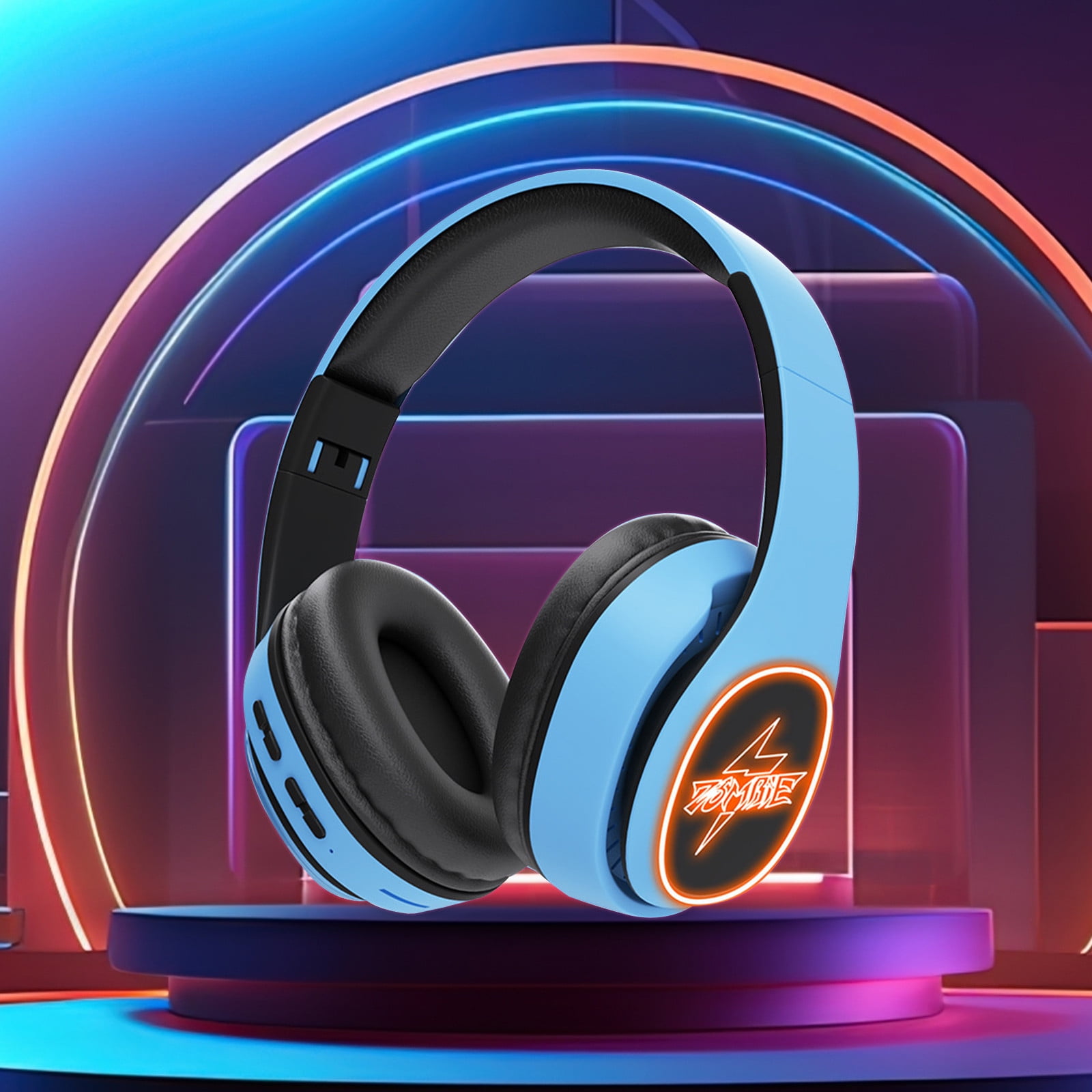 InsCrazy Bluetooth Headphones Over-ear Headset Over Ear Stereo HD Call ...