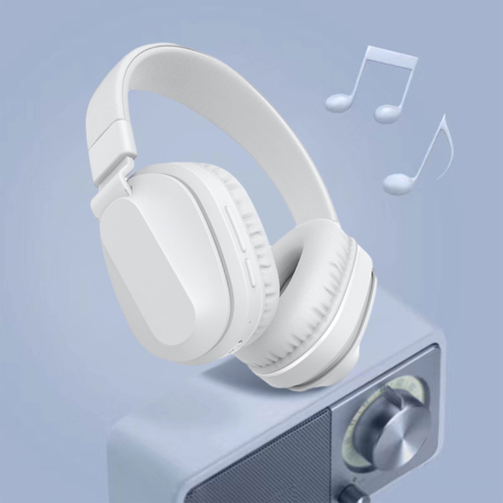 InsCrazy Bluetooth Headphones Over-ear Headset Plug In Cable Heavy Bass ...