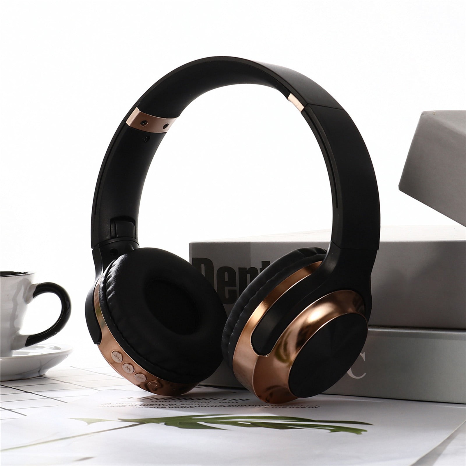 InsCrazy Bluetooth Headphones Over-ear Headphones Headset Plug In Cable ...