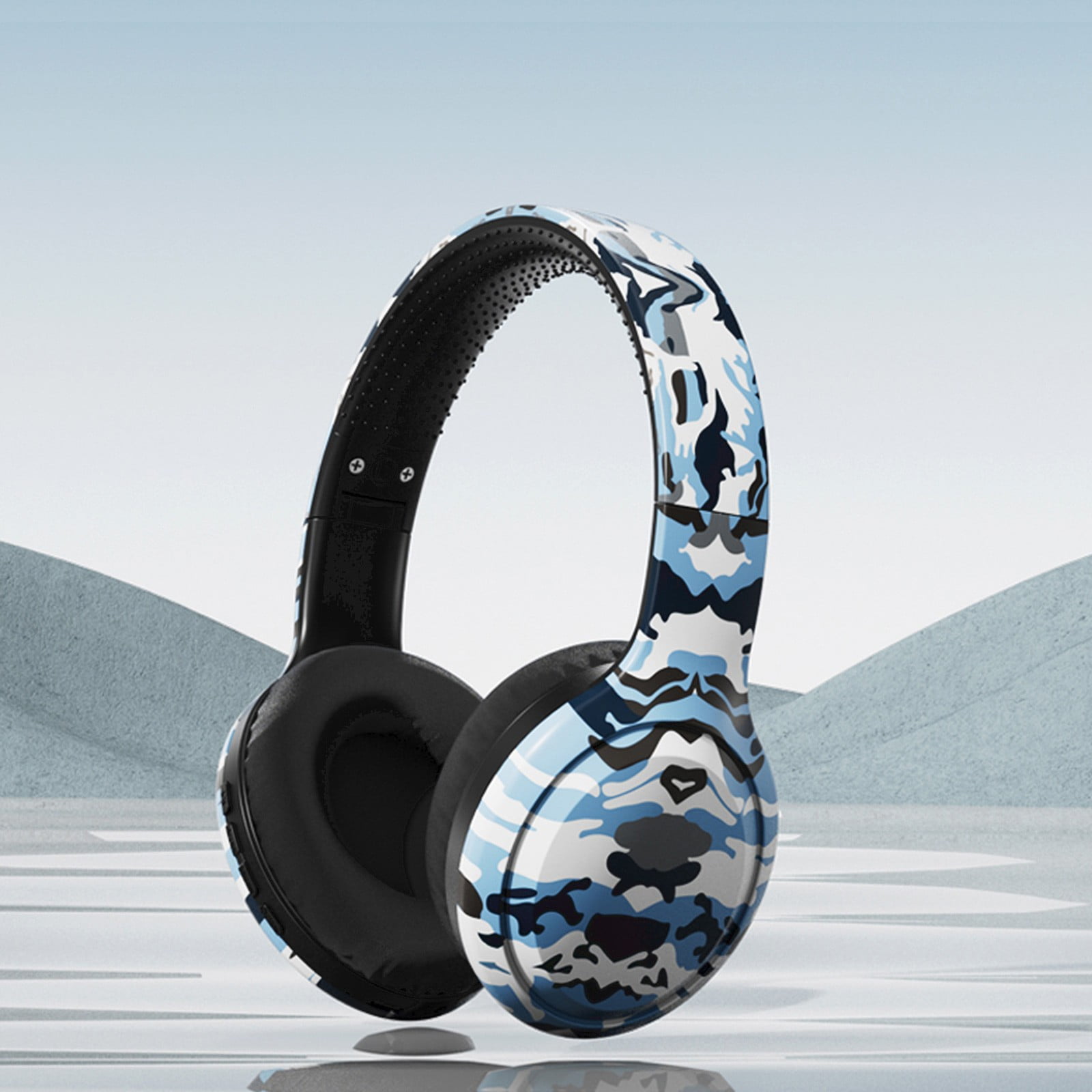 InsCrazy Bluetooth Headphones Over-ear Headset Subwoofer Bluetooth 5.3 ...