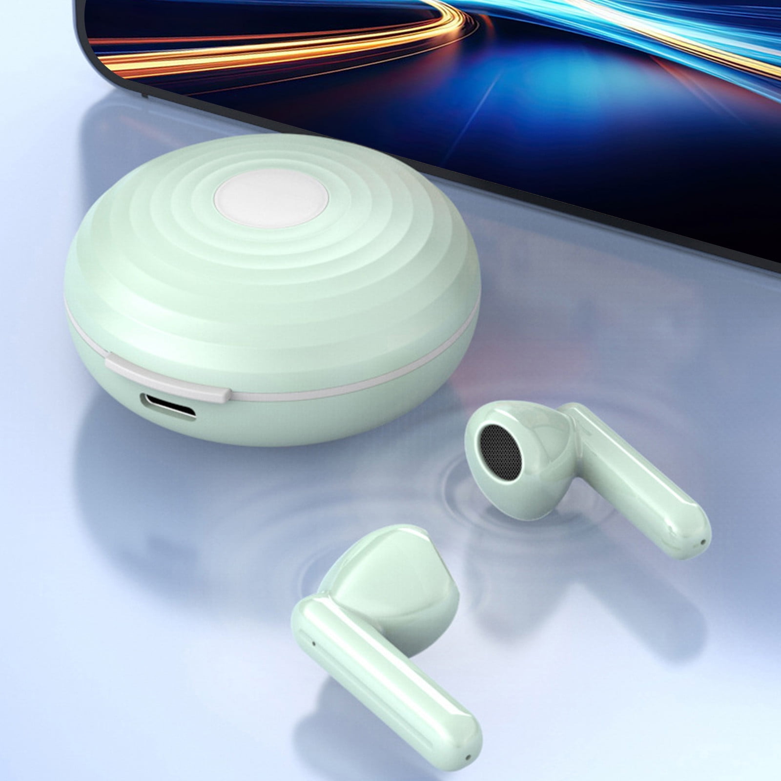 InsCrazy Bluetooth Headphones, Wireless Earbuds Bluetooth 5.3 Half In ...