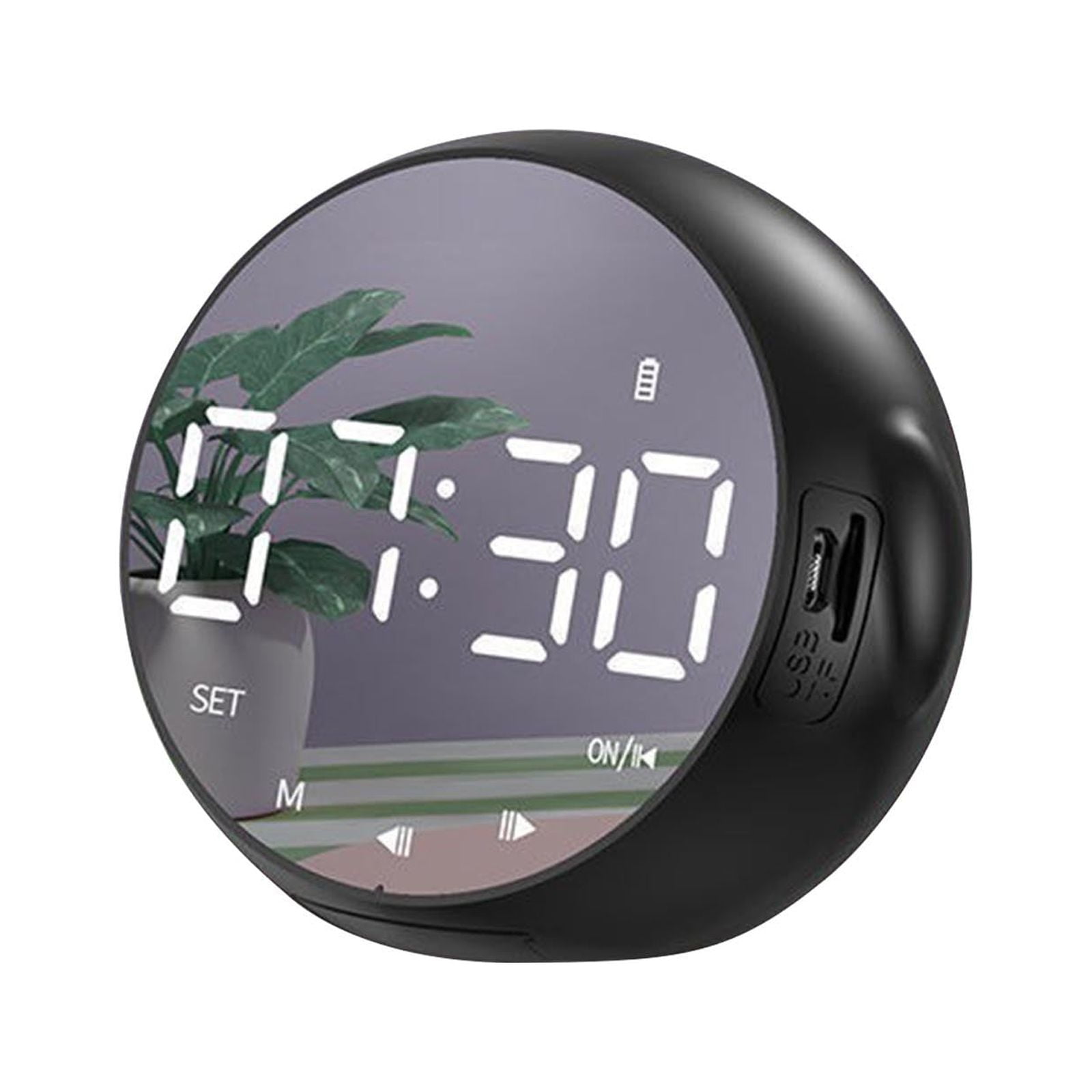 InsCrazy Bluetooth Speaker with Clock Clock Bluetooth Speaker Smart ...