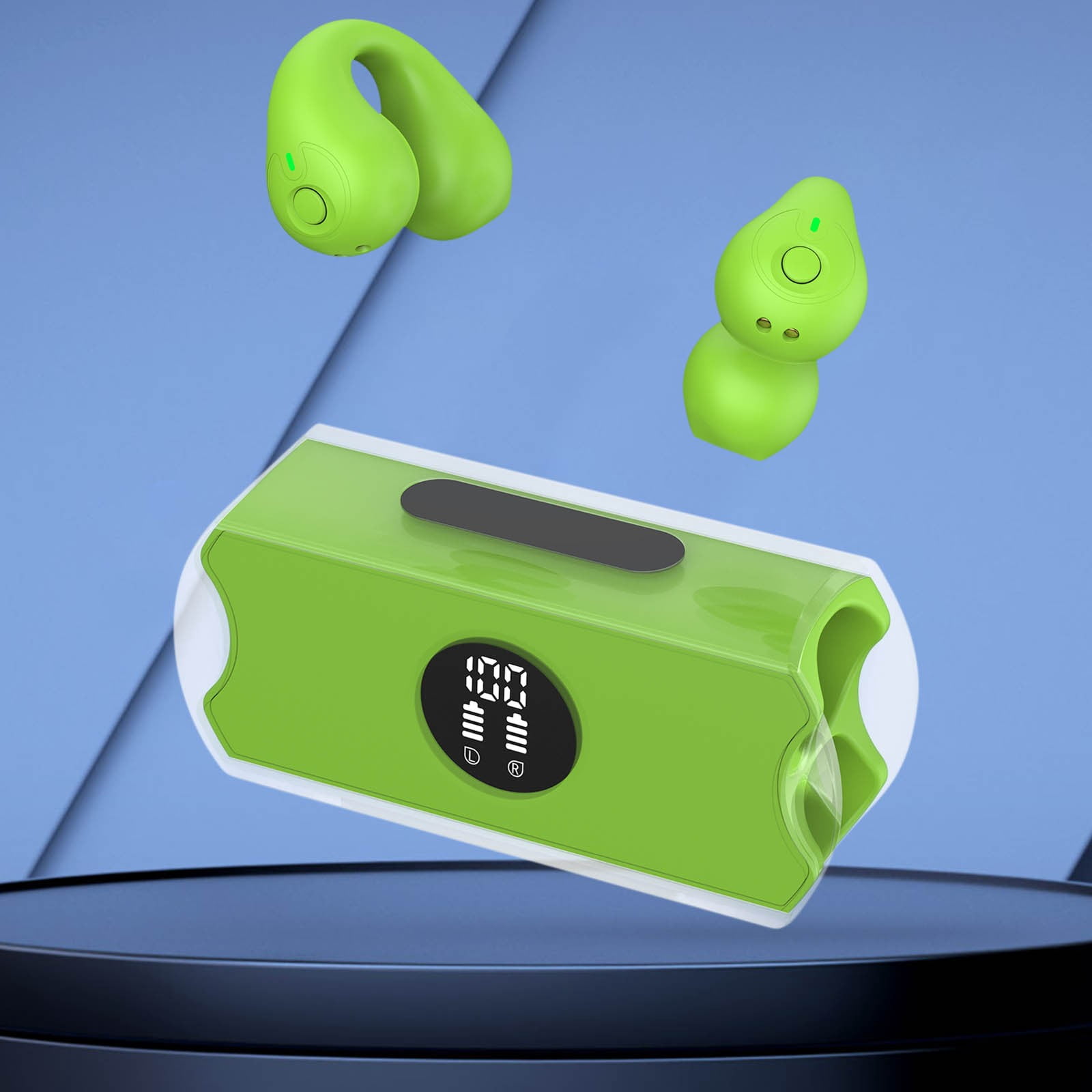 InsCrazy Bones Conduction Bluetooth Wireless Headphones Wireless ...