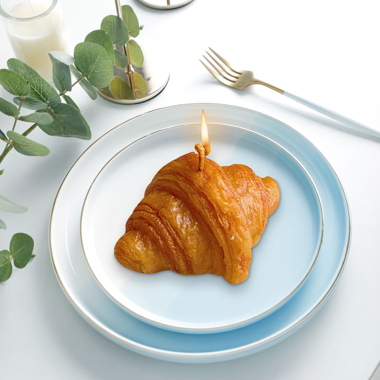 InsCrazy Candles, Christmas Candles Bullhorn Shaped Dessert ...