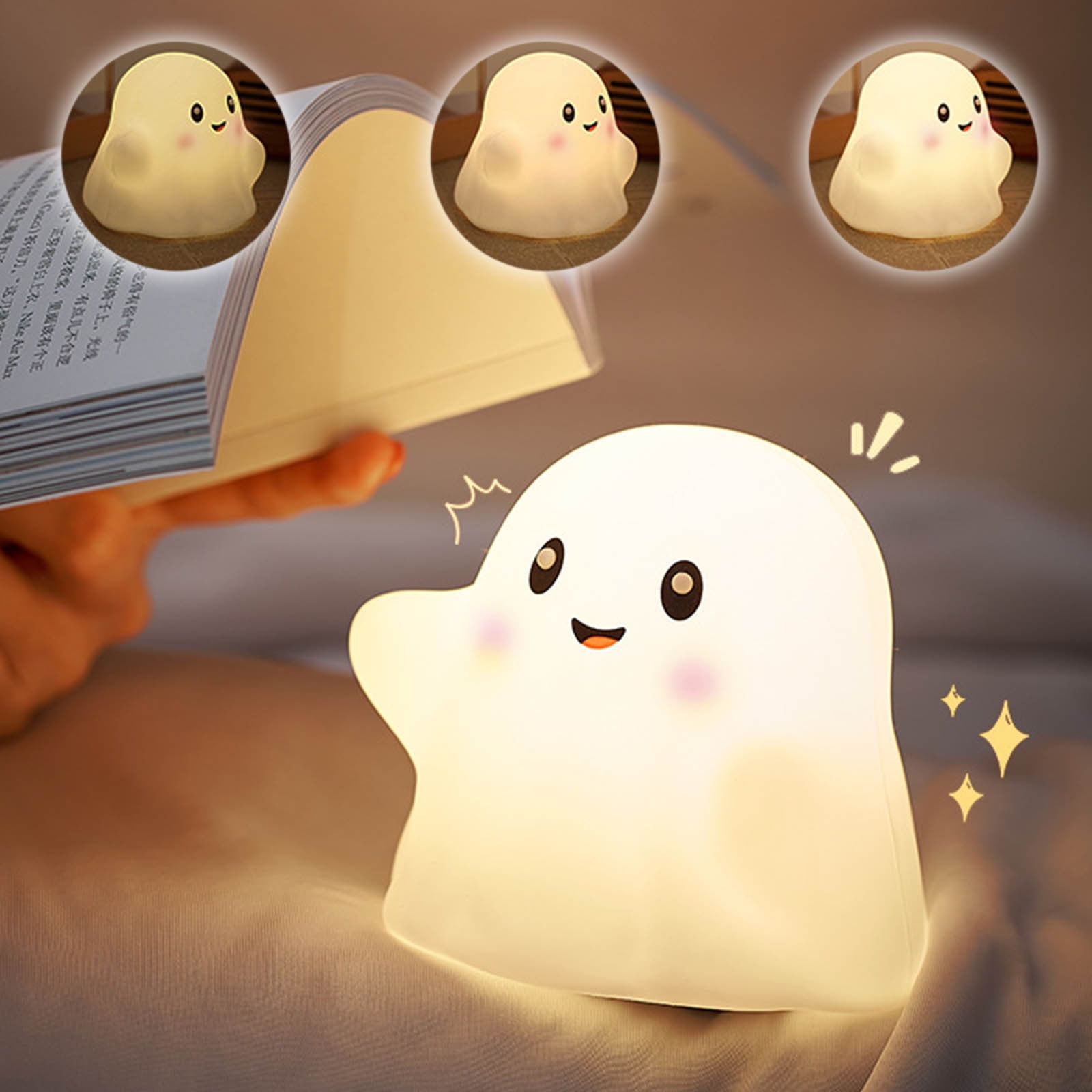 InsCrazy Christmas Gifts, Led lights Cute Ghost Night Light LED Lamp ...
