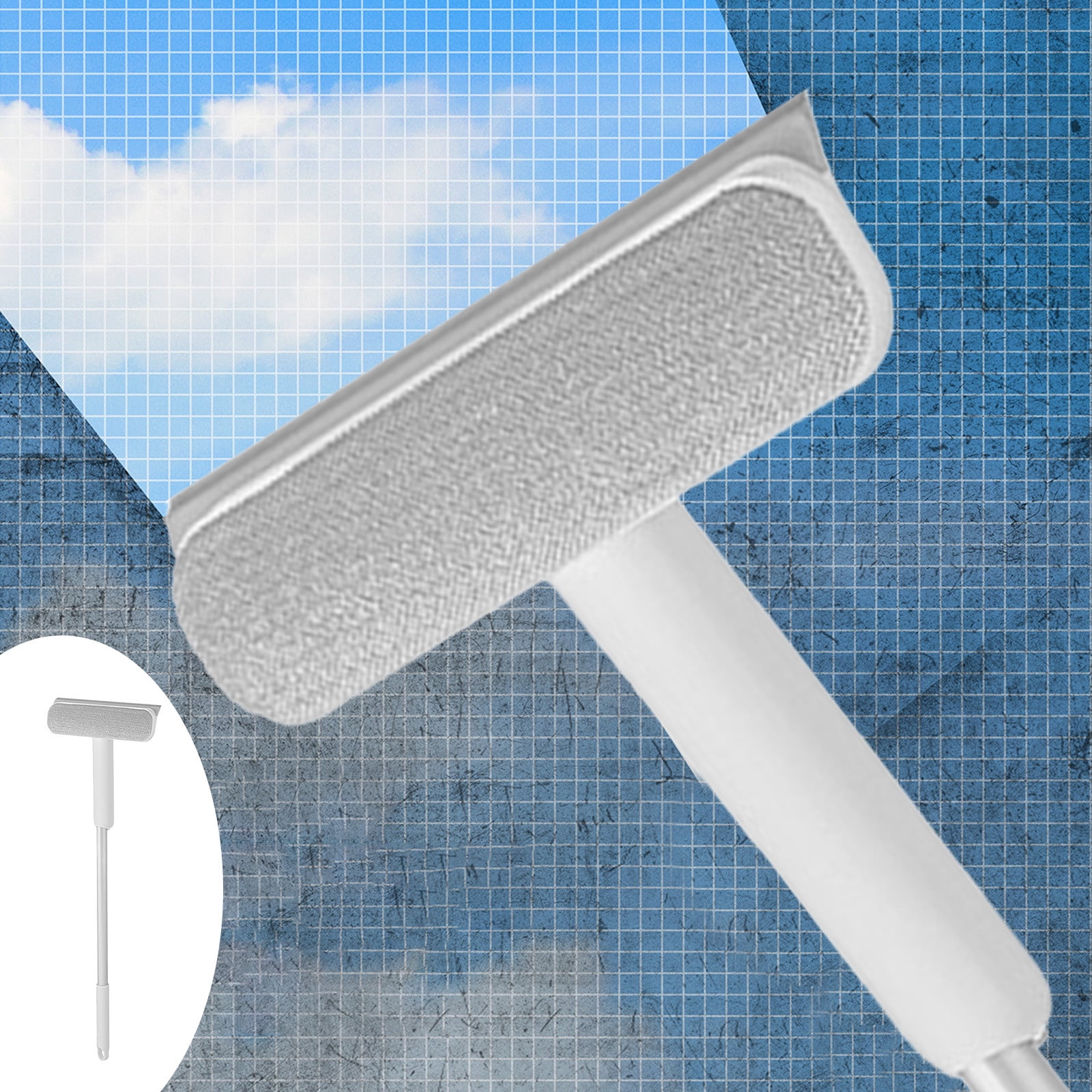 InsCrazy Cleaner Brush, Window Screen Brush Clean Glass Clean Window ...