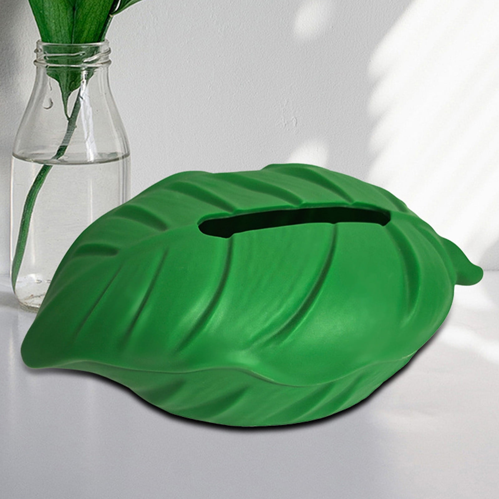 InsCrazy Clearance, Tissue Box Cover Personalized Leaf Tissue Box New ...