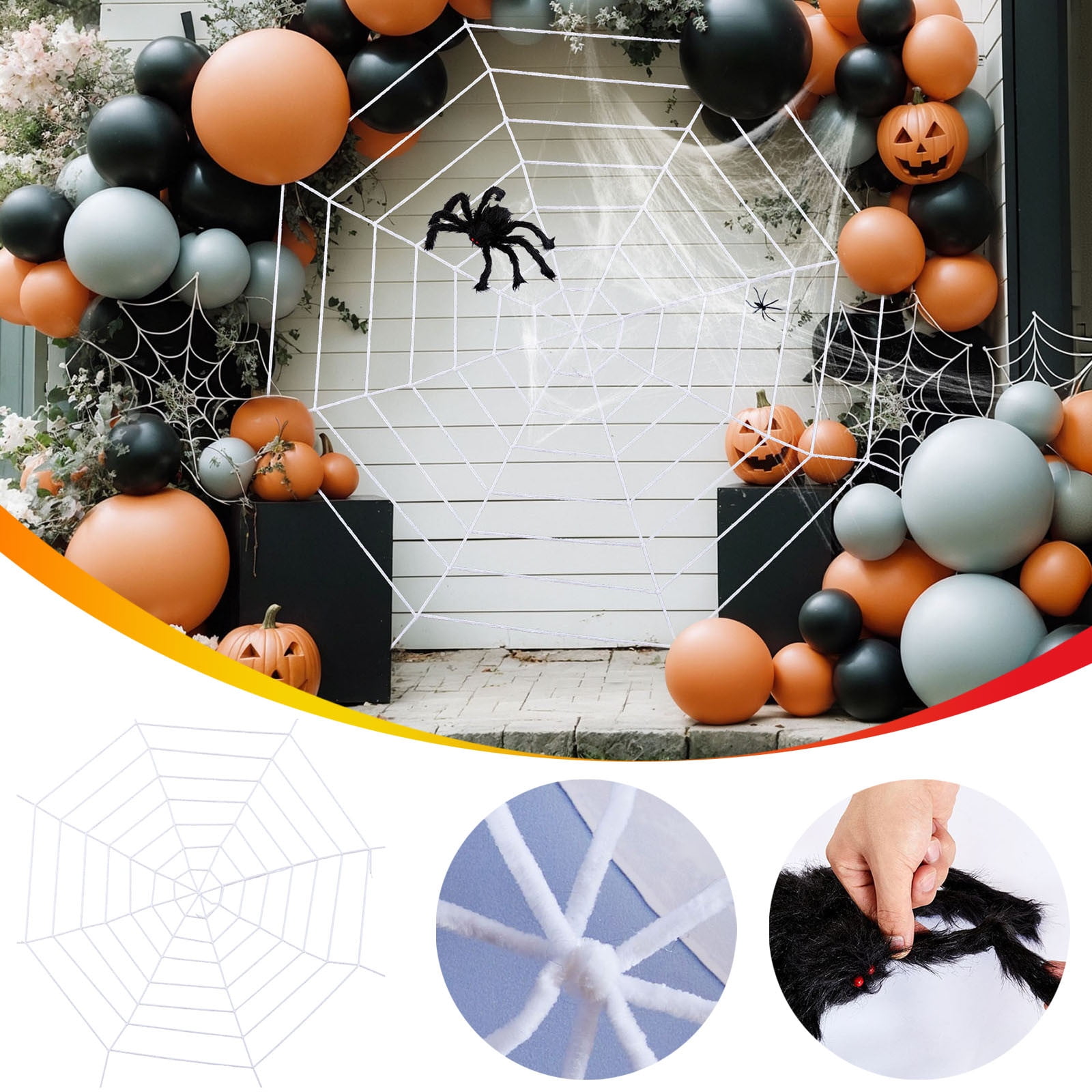 InsCrazy Clearance under 10 Halloween Decorations Halloween Polyester ...