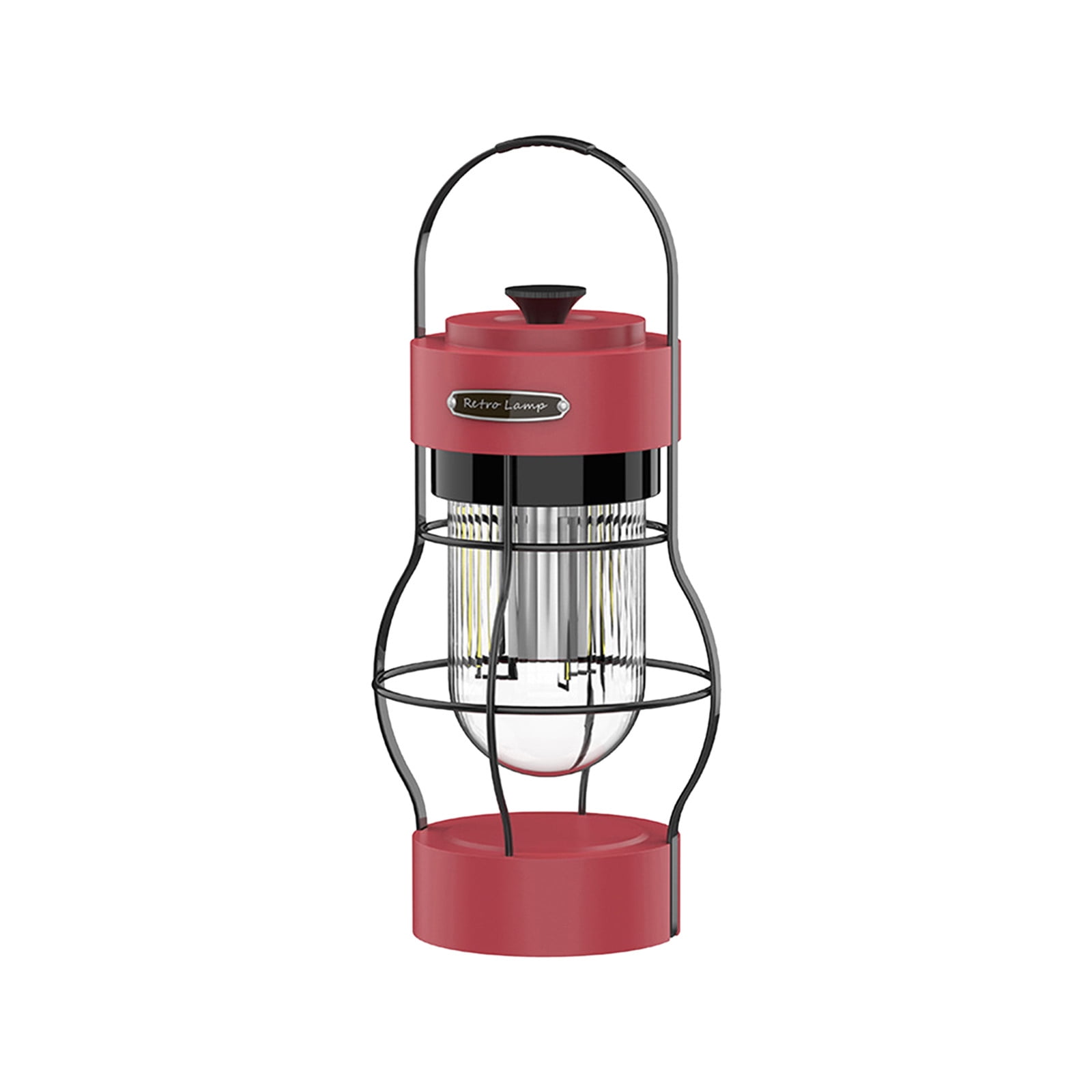 InsCrazy Desk Lamp Outdoor Retro Kerosene Lamp Camping Light Charging ...