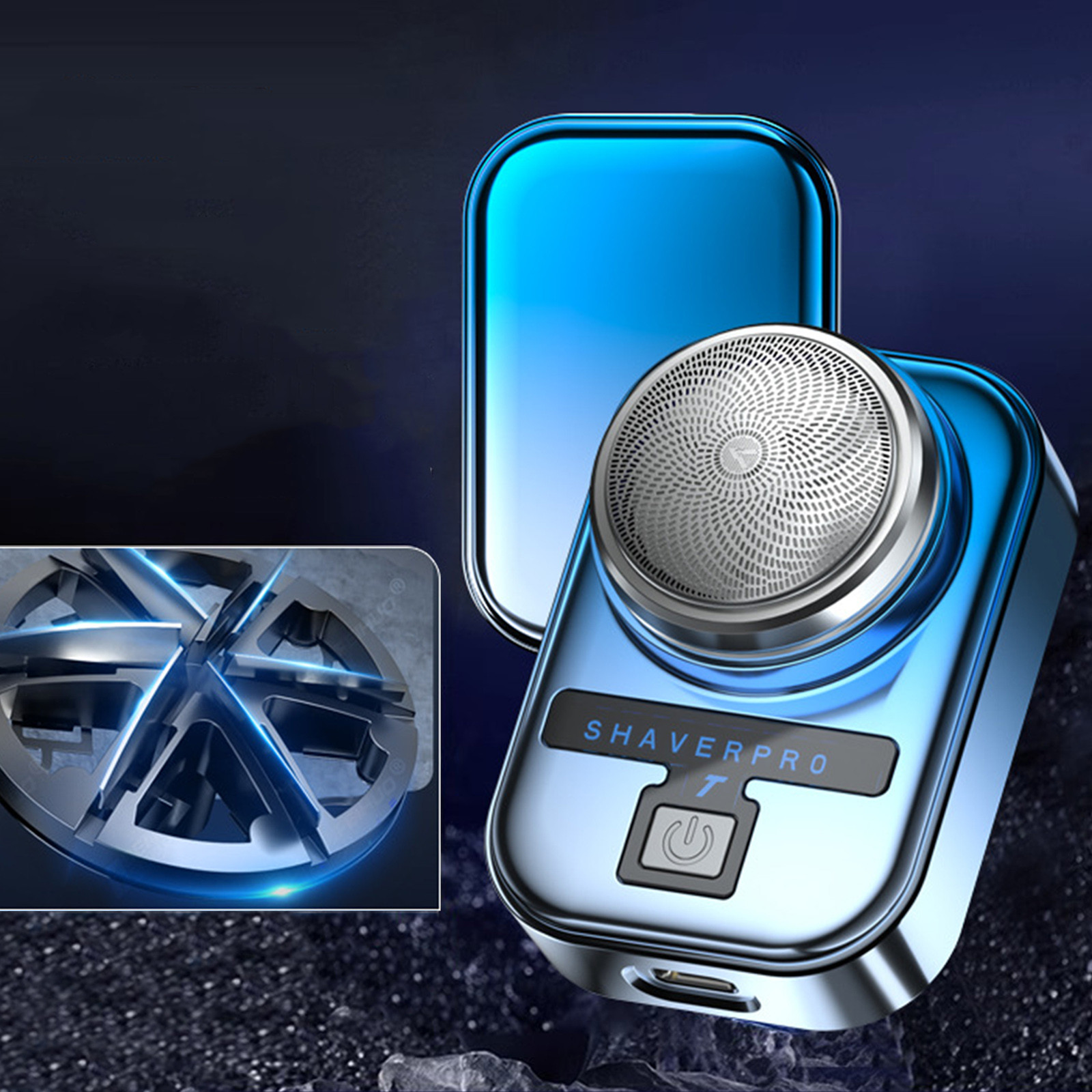 InsCrazy Electric Razors Shaver Mini Shaver Mini Portable Electric ...