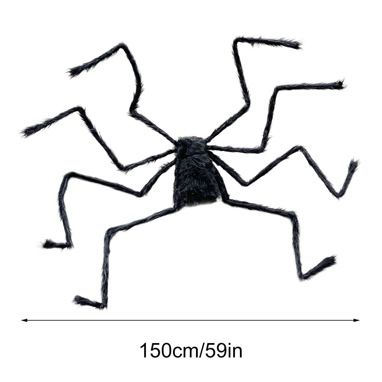 InsCrazy Halloween Decorations Halloween Simulation Stuffed Spider ...