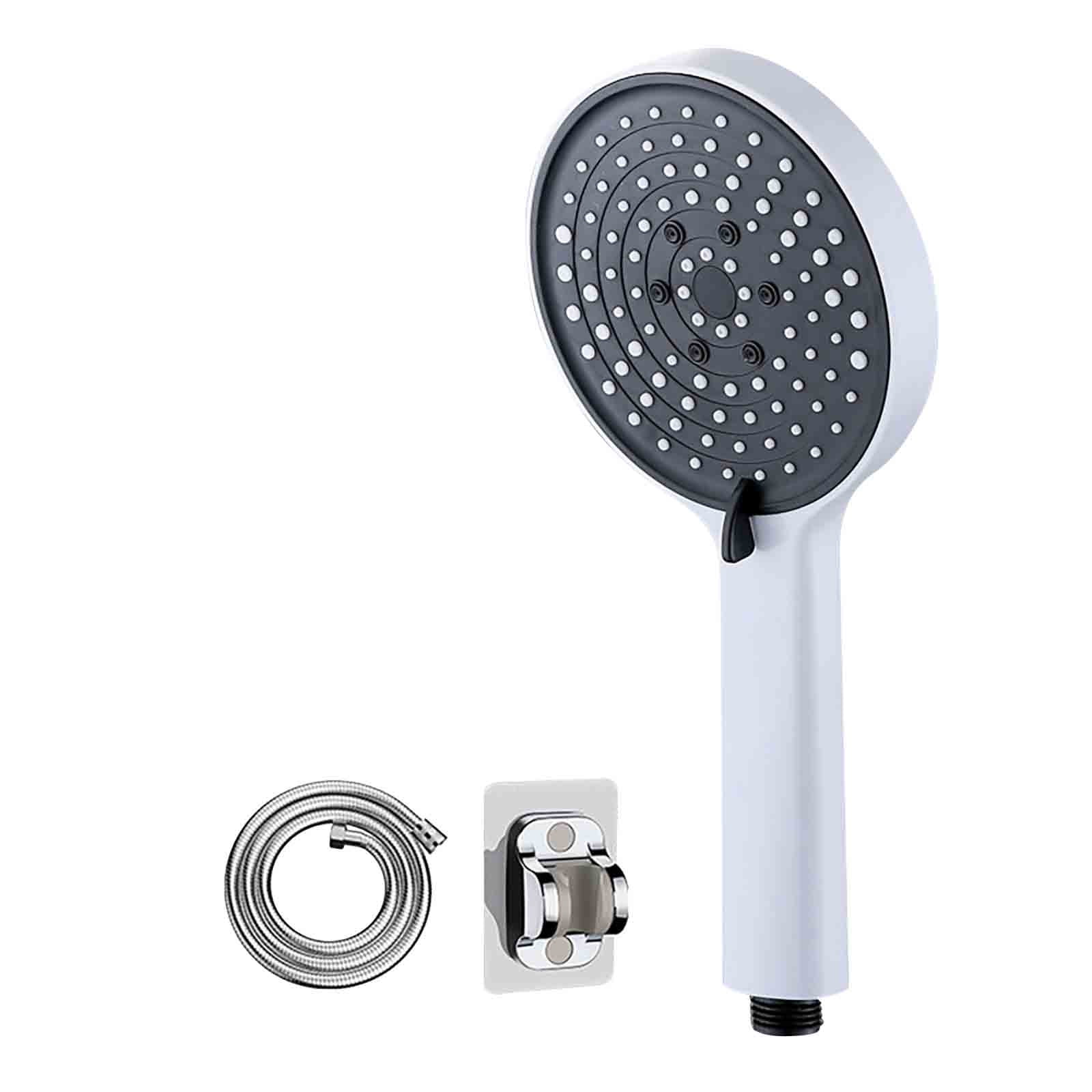 InsCrazy High Pressure Shower Head with Handheld, 5-speed Turbocharged ...