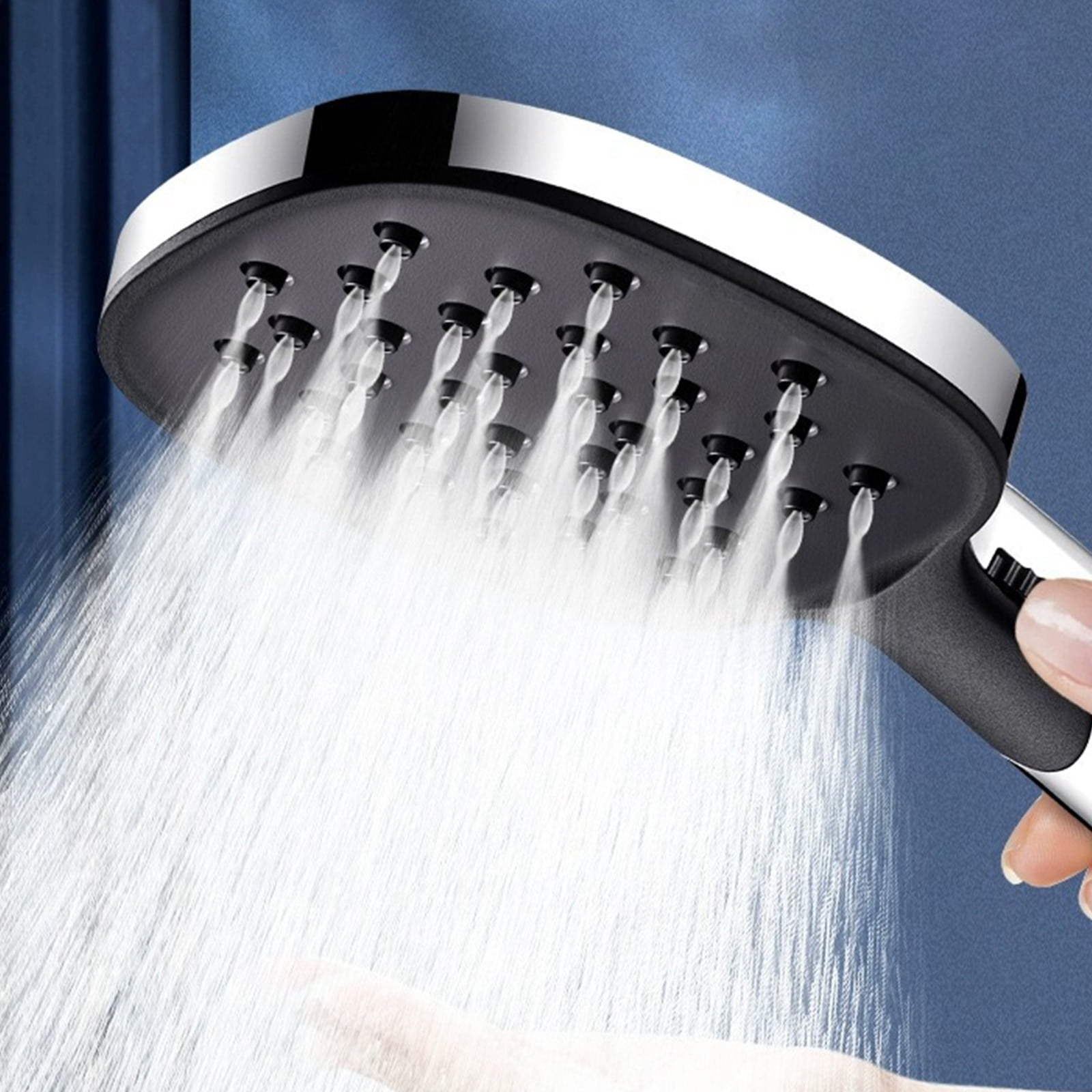 InsCrazy High Pressure Shower Head with Handheld, Turbo Shower Head ...